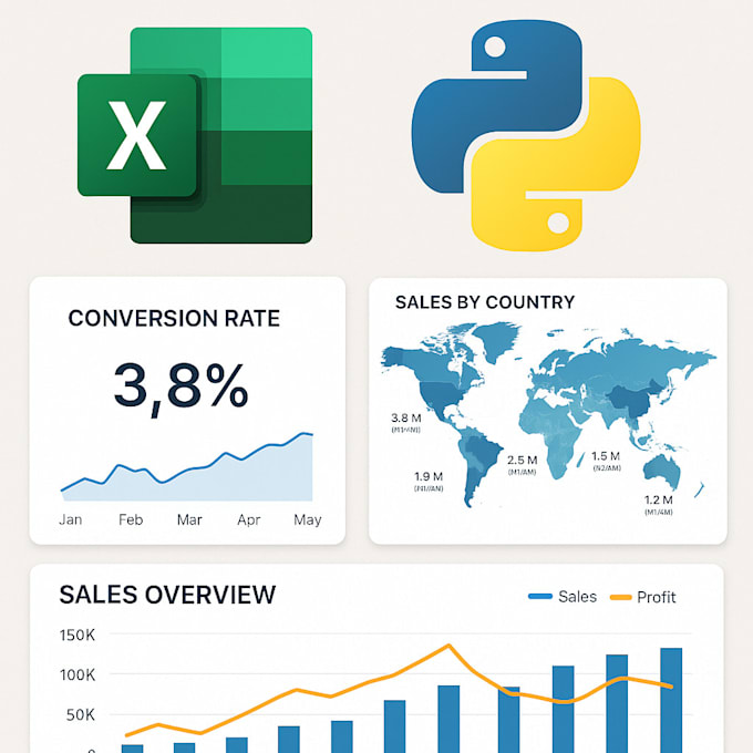 Clean Analyze And Visualize Your Data Using Python Or Excel By