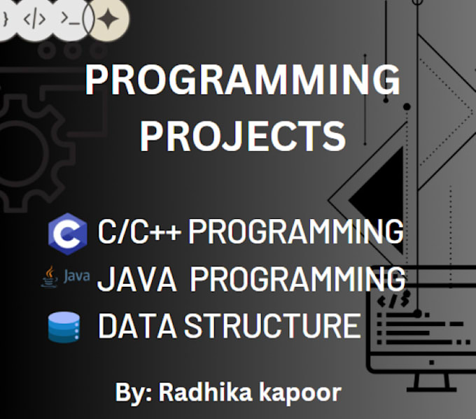 Assist and create c cpp and java projects by Radhikakapoor_ | Fiverr Assist and create c cpp and java projects by Radhikakapoor_ | Fiverr