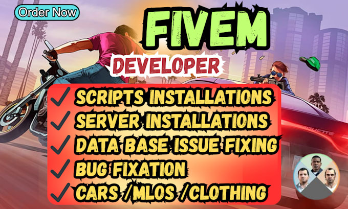 Be your fivem dev by Abdul_baqii | Fiverr