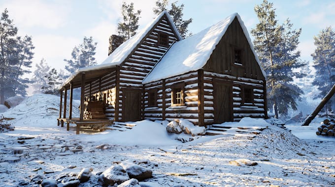 Build stunning unreal engine environment, terrain, levels design for game, world by Declern ...