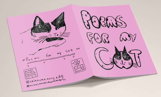 Create a custom illustrated zine by Miguelangelagu | Fiverr