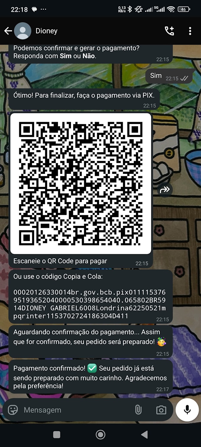 Develop a custom whatsapp bot with advanced features by Dioneygabriel ...