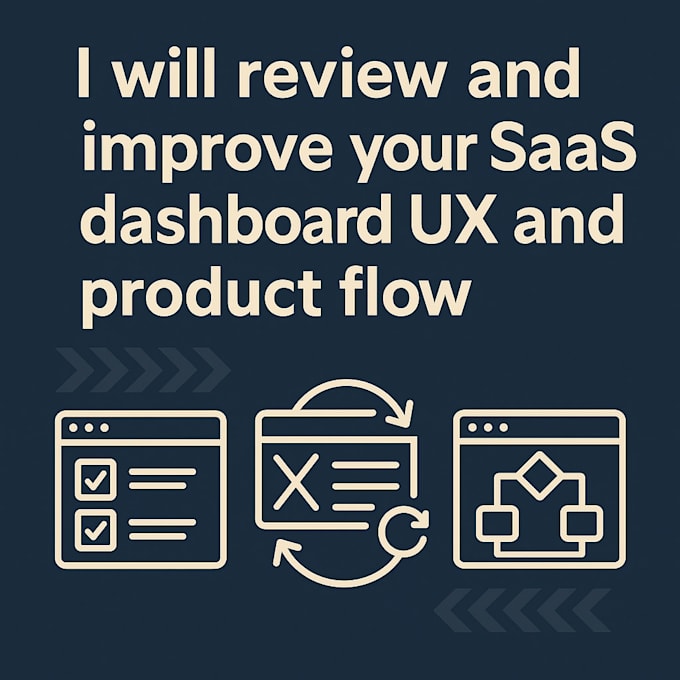 Review and improve your saas dashboard ux and product flow by Nicholas ...