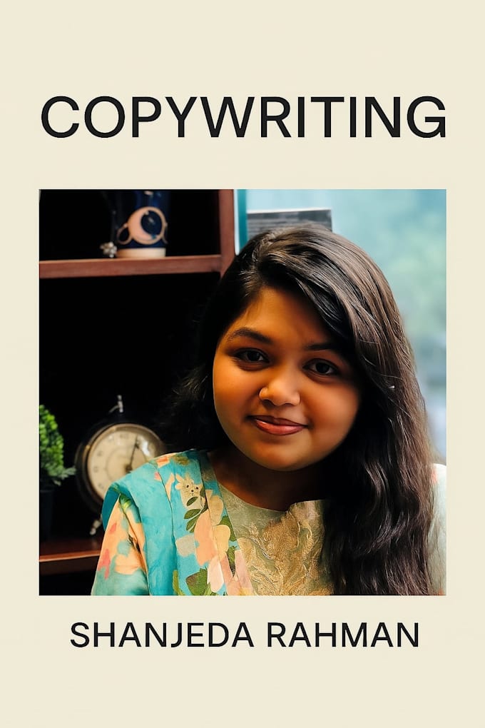 Write persuasive product descriptions and ad copy by Shanjedarahman | Fiverr