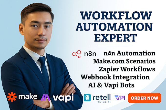 N8n ai agent n8n automation n8n workflow n8n api integration n8n chatbot by Gabrielchatbot | Fiverr