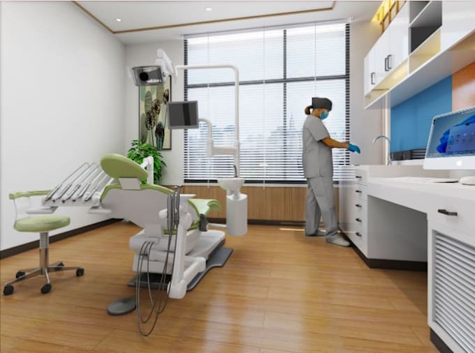 Redesign 3d dentist hospital interior,room,office,patient,surgery,cgi ...