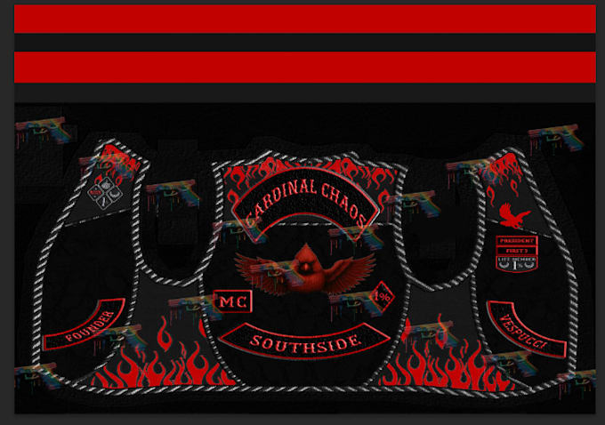 Design custom kuttes for your fivem mc by Pistol_designs | Fiverr