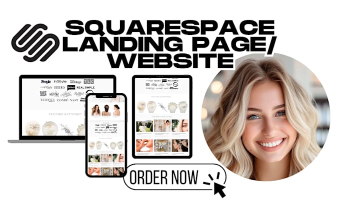 Squarespace website design squarespace landing page redesign ...