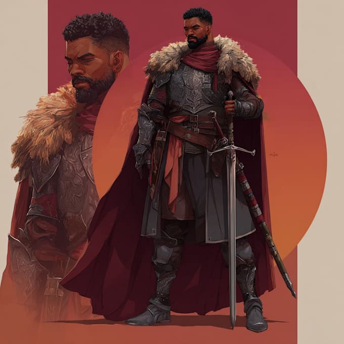 Do dnd character art illustration commissions by Coyanoopo | Fiverr