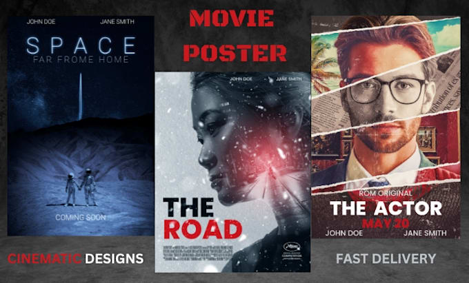 Design a cinematic movie poster for your film by Giftedmike1 | Fiverr