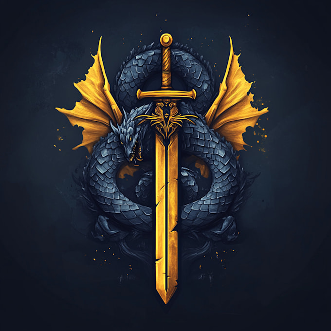 Make medieval, fantasy, rpg gaming logo by Alayahaynard | Fiverr