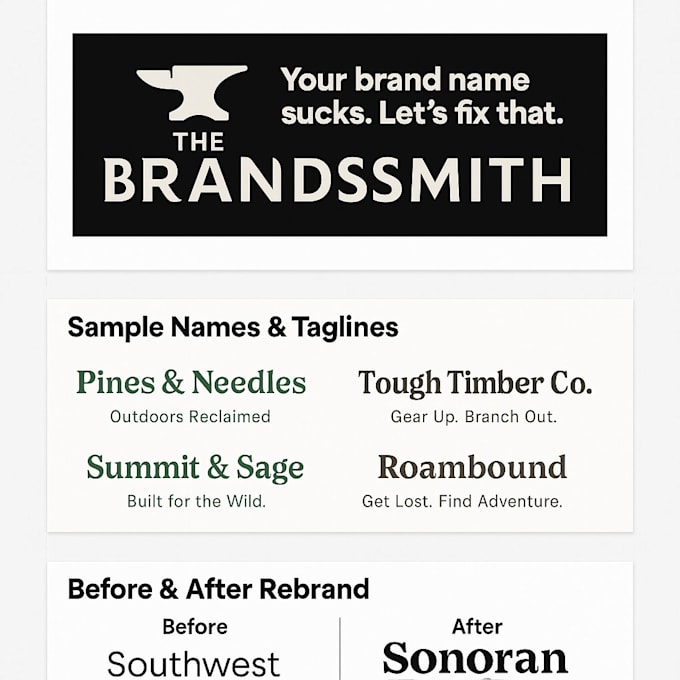 Create catchy business names and taglines powered by ai by ...