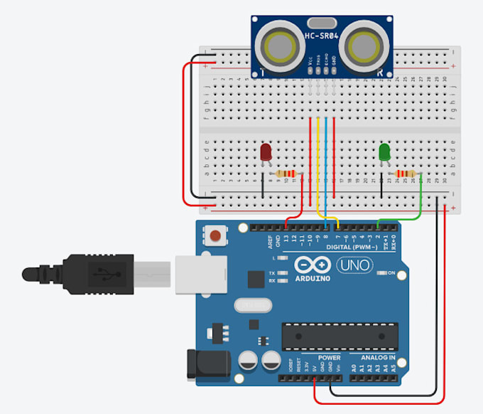 Do design and simulate arduino esp32 circuits using tinkercad and wokwi by Abdulbari447 | Fiverr