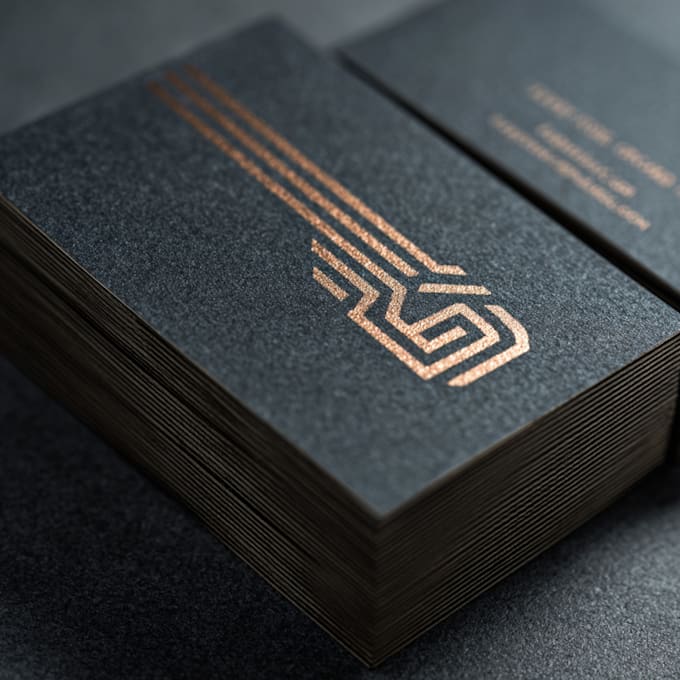 Design alphabetics modern logo and business cards by Adonisdams | Fiverr