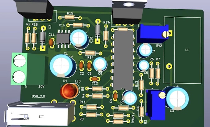 Design professional circuit, pcb layout and embedded systems using ...