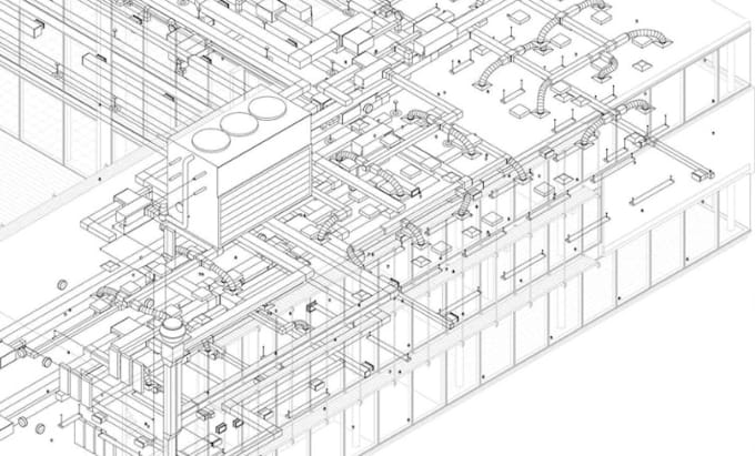 Create detailed mechanical electrical plumbing architectural and mep ...