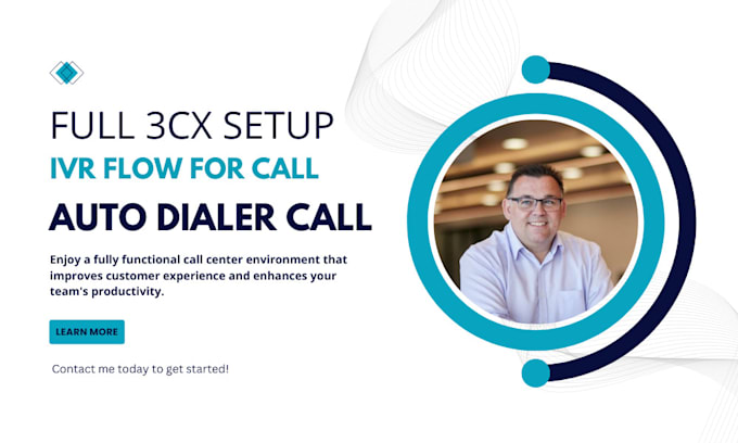 Setup call center sip trunk voip call did number ivr using 3cx twilio by Raphael2720sam | Fiverr