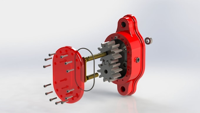Do 3d cad design, hardsurface, solidworks, cad drawing, manufacturing ...