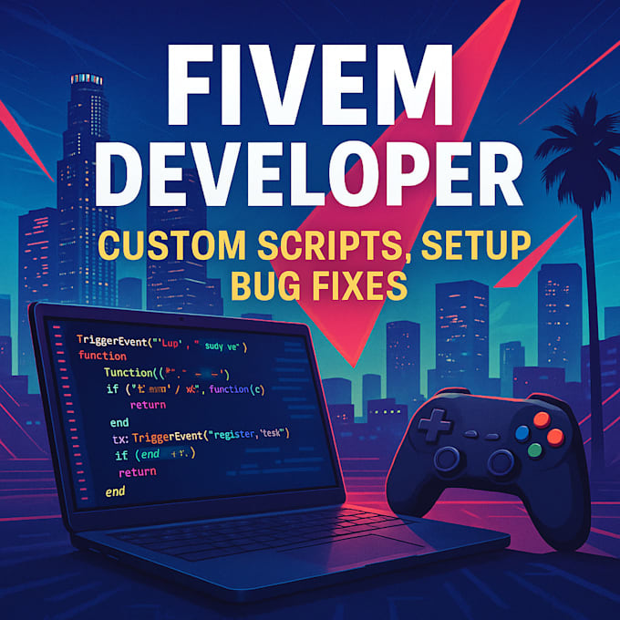 Be your developer for your fivem server by Argand7 | Fiverr