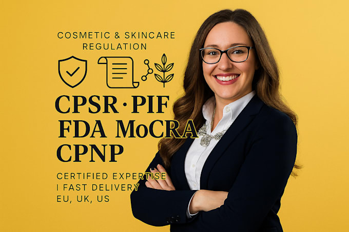Formulate detailed cpsr, pif, sds, msds, cpnp and toxicology reports eu ...