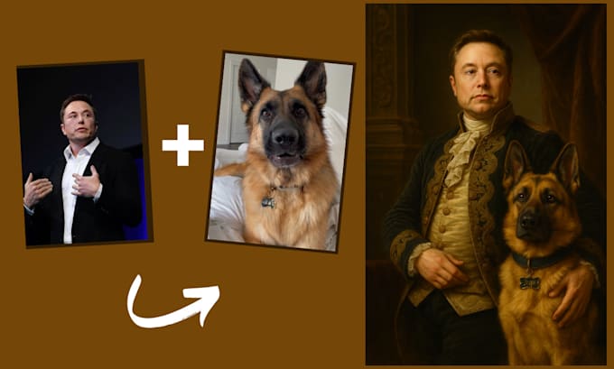 Custom royal pet and owner portraits pixel art portraits by Amoo_abebe ...
