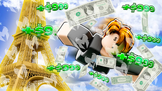 Create high quality 3d roblox youtube thumbnails by Mytraxdesigns | Fiverr