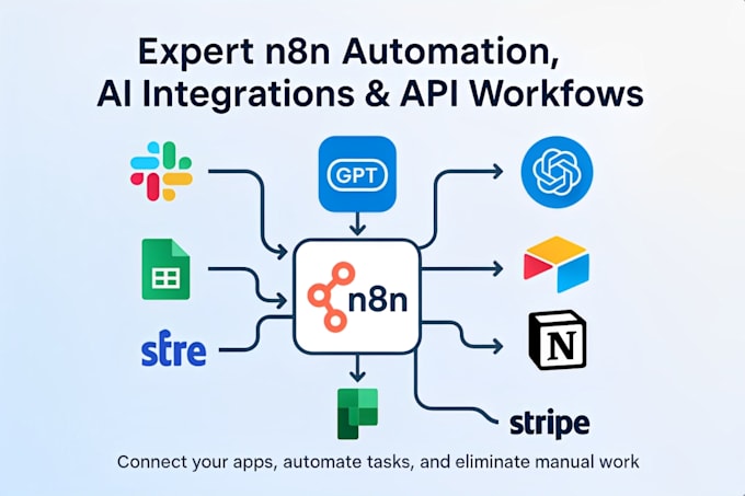 N8n automation expert, n8n webhook bot setup, n8n api integrations, n8n ai agent by Oluabigail ...