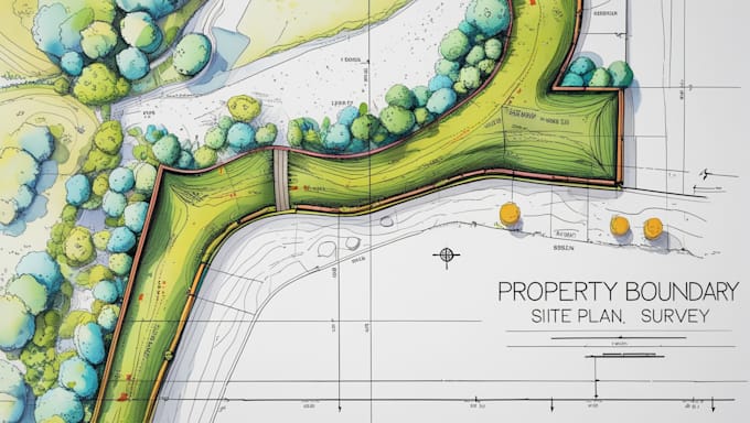 Do property boundary survey, site plan, or topographic survey by Eng ...