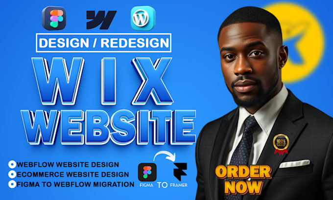 Build professional wix website design and redesign in wix studio by ...