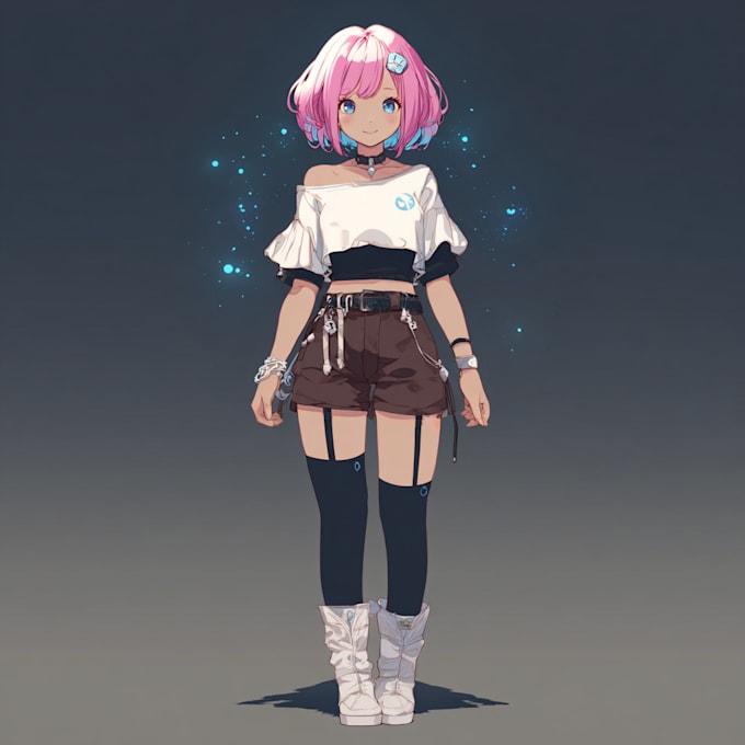 Draw anime character design, fanart, pfp, and vtuber by Chileneay | Fiverr