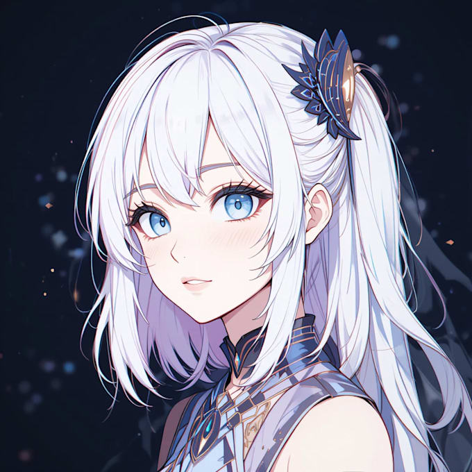 Draw anime portrait or orginal character avatar for you pfp by Kancroul ...