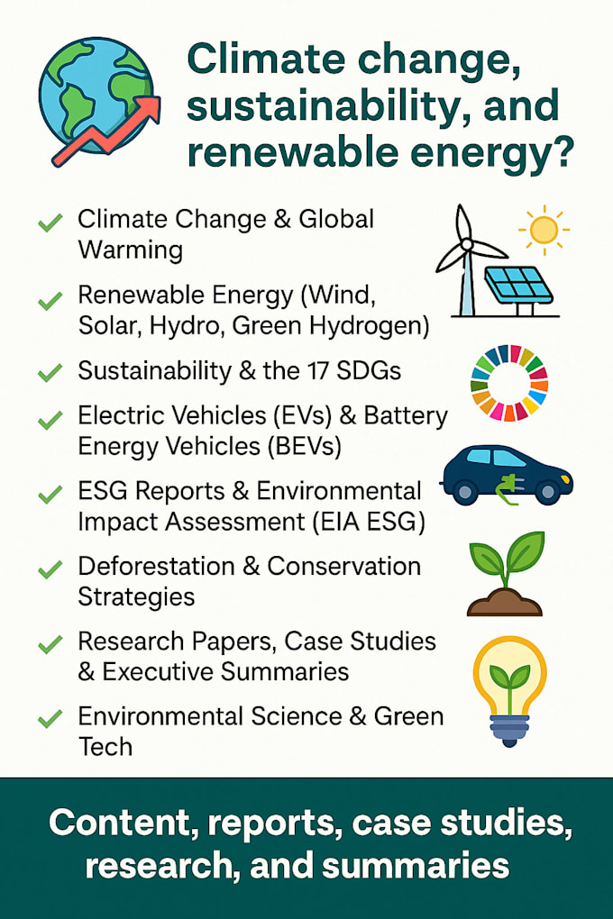 Do climate change ev bev sustainability hev renewable energy sdg report ...