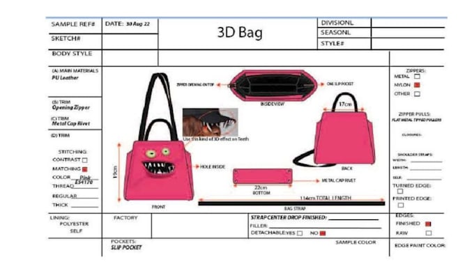 Bag tech pack handbag, gym bag, backpack and fashion bag desing by Mhi ...