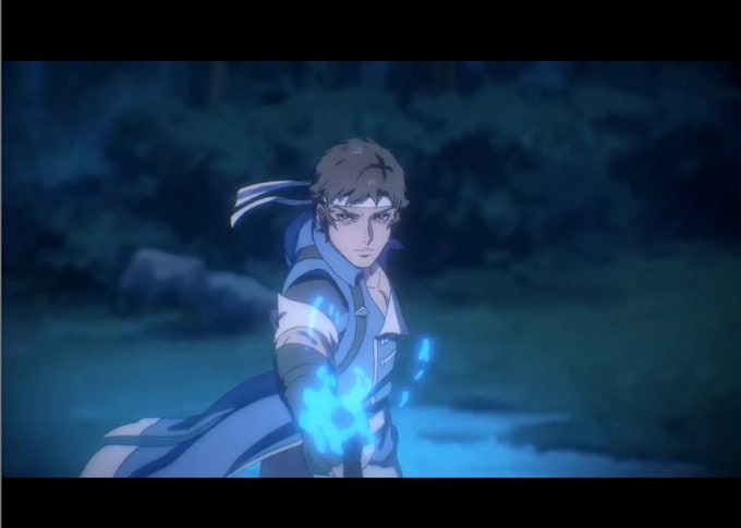 Create stunning 2d anime style animation cartoon video anime fighting ...