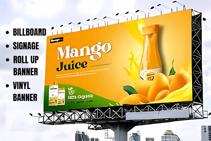 Real estate billboard, signage, yard sign, signboard and vinyl roll up ...