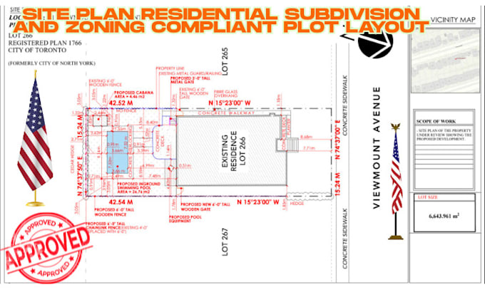 Design residential subdivision and zoning compliant plot layout ...