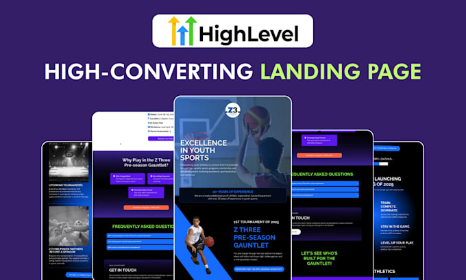 Design high converting gohighlevel funnels and landing pages by ...