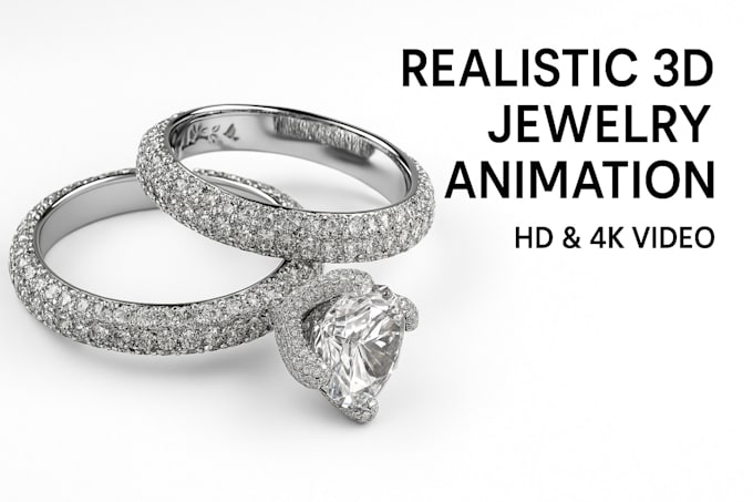 Create realistic 3d jewelry animation, rendering, and product videos by ...
