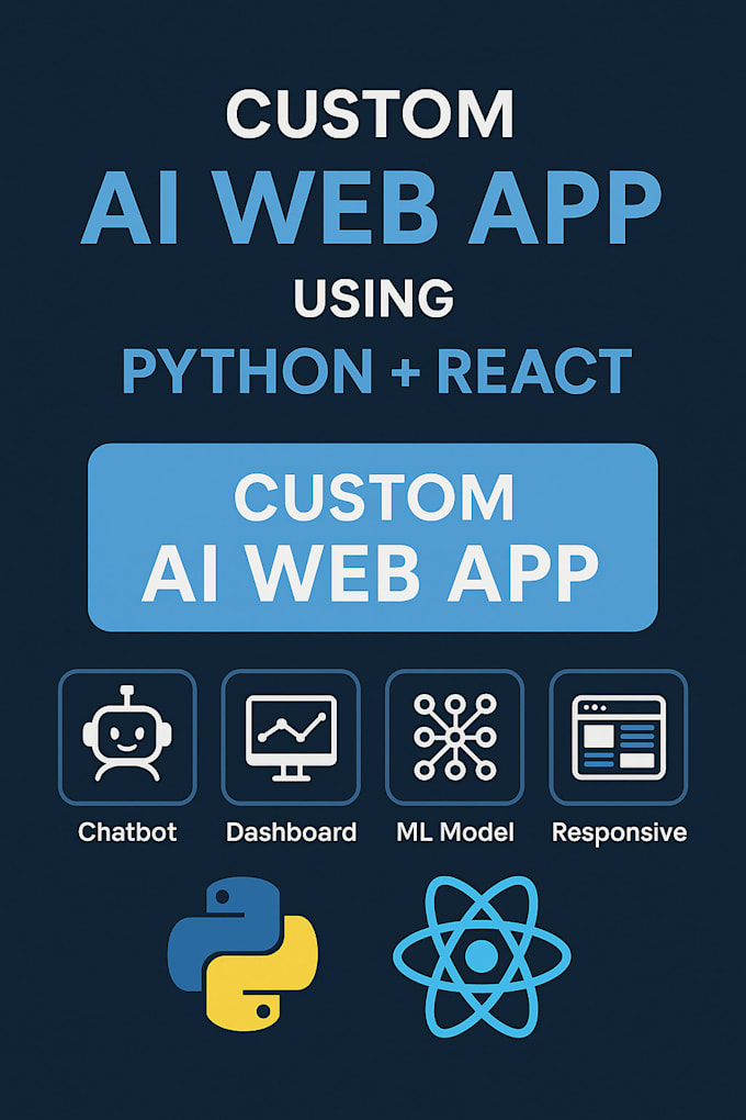 Build responsive ai web apps using python, flask, and react by Saurabhdeoli | Fiverr