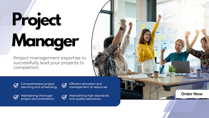 Be you project manager, scrum master by Bakhtawarshoaib | Fiverr