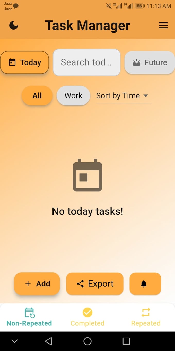 Develop a powerful flutter task manager app with reminders and custom ui by Taimoor_dev11 | Fiverr