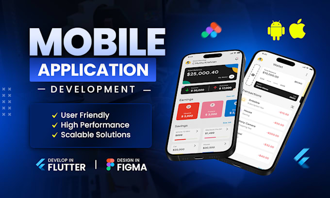 Do mobile app development, android, ios app development, flutter app ...