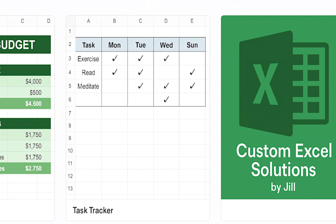 Create or fix a simple excel spreadsheet for you by Jilllichter | Fiverr