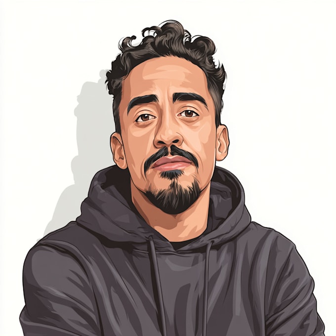 Creating a vector portrait for any purpose by Gweyaren | Fiverr