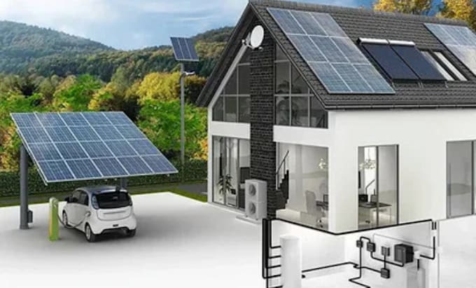 Do solar permit design pv system solar carport with pylon pvsol and pvsyst by Roman_knight009 ...