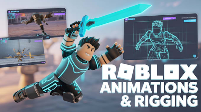 Create custom roblox combat animations by Johnantonia5 | Fiverr