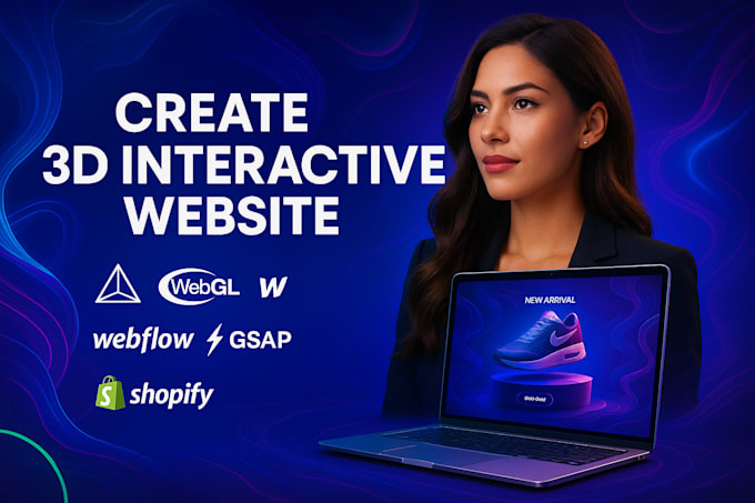 Create 3d website webgl, threejs custom ai chat bot scrolling animation parallax by Aust_sam ...