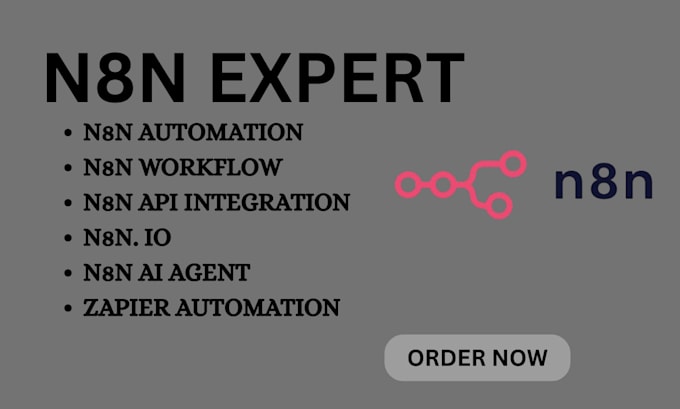 Do n8n automation n8n ai agent n8n workflow make com automation by Roger_warren | Fiverr