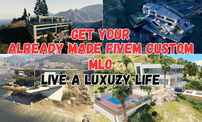 Give fivem custom mlo , mlo pack , fivem mlo, custom mlo , mlo