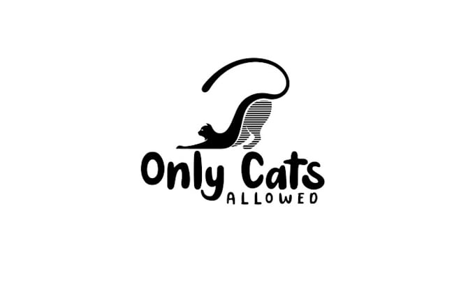 Design fun simple clean cat apparel brand logo by Orrin_purdy | Fiverr